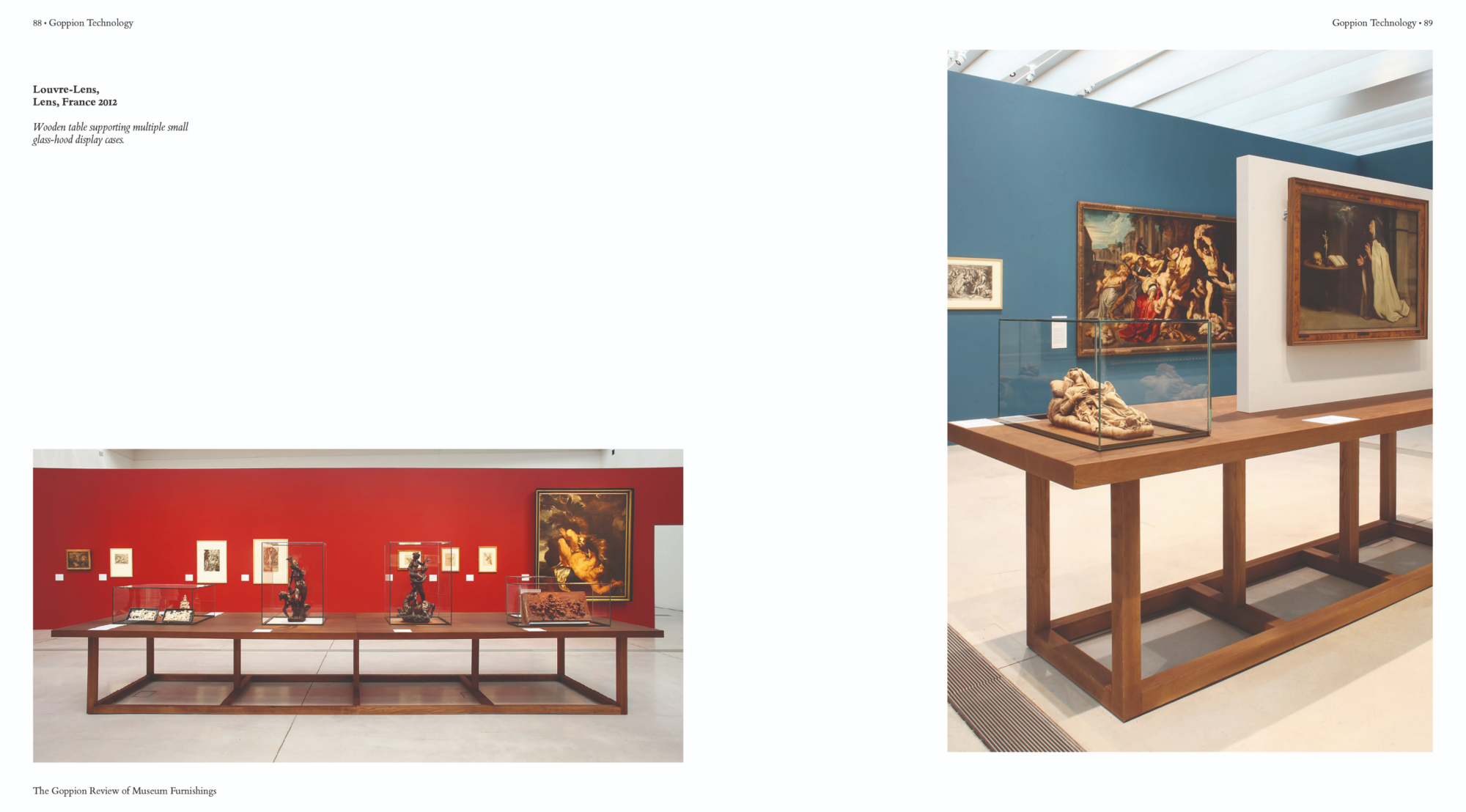 Museum Display Case and Exhibit Furnishings Catalogues - Goppion
