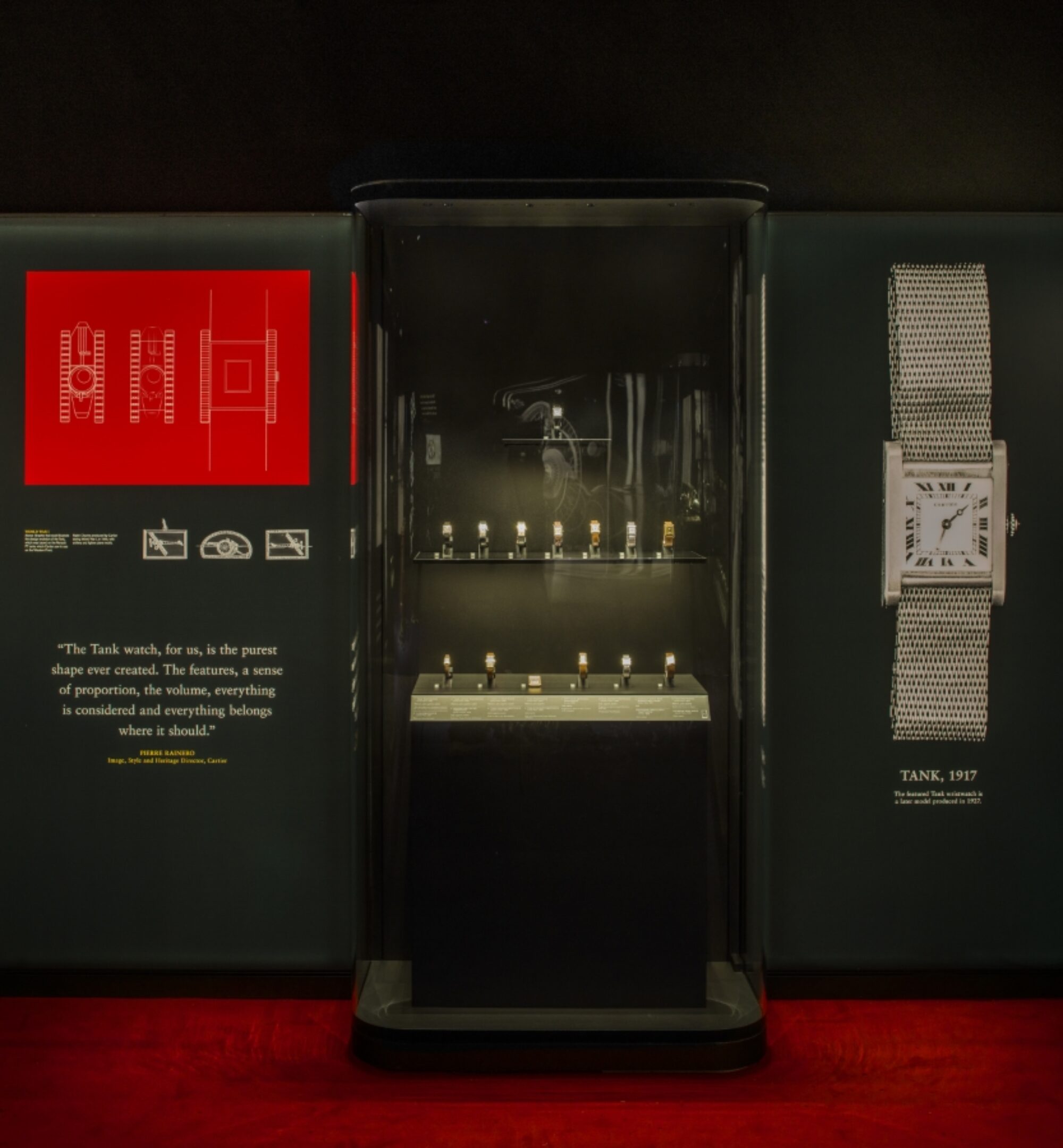 The Design Museum – Cartier in motion - Projects - Goppion