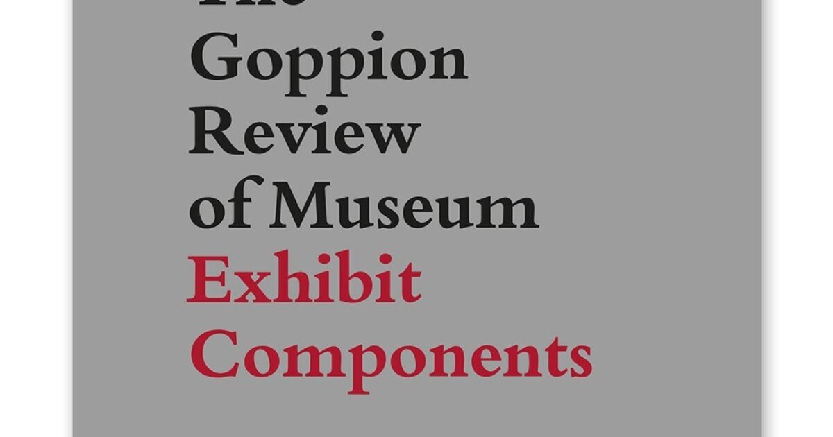 Goppion launches new Catalogue of Museum Exhibit Components - The Goppion Journal - Goppion