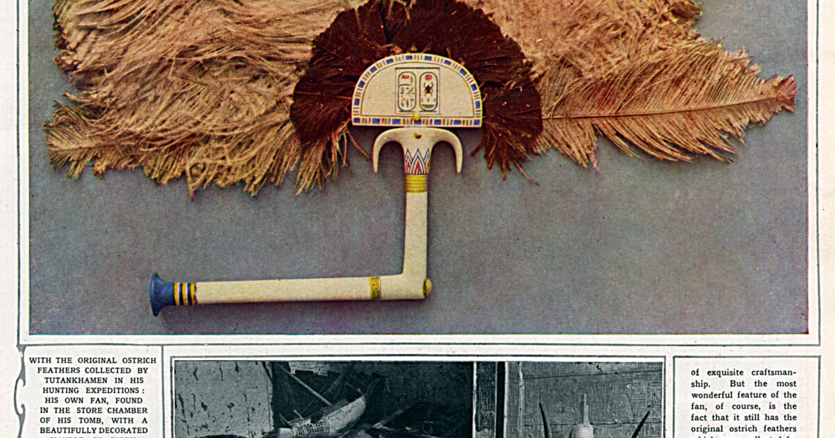 Protecting Tutankhamun’s Ivory Fan at the Grand Egyptian Museum - The ...