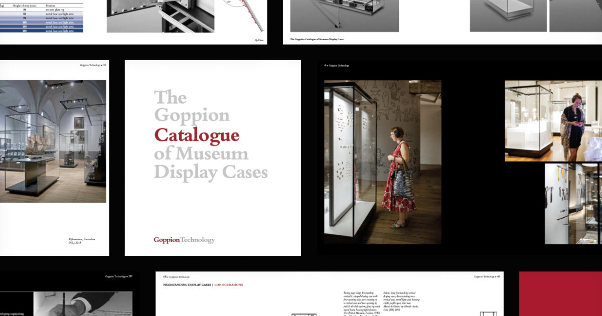 Goppion Catalogue of Museum Display Cases - The Goppion Journal - Goppion