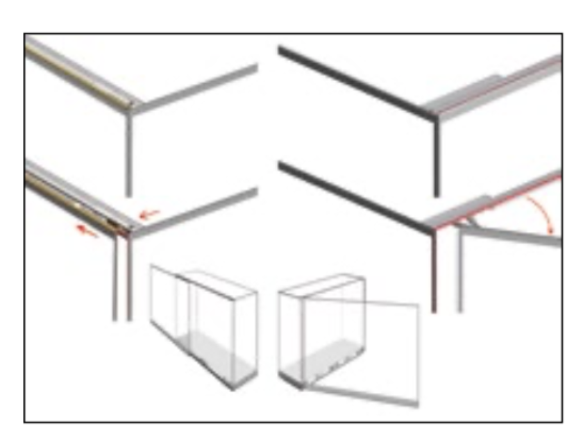 Concealed opening mechanisms set into glass - Technical Innovation ...