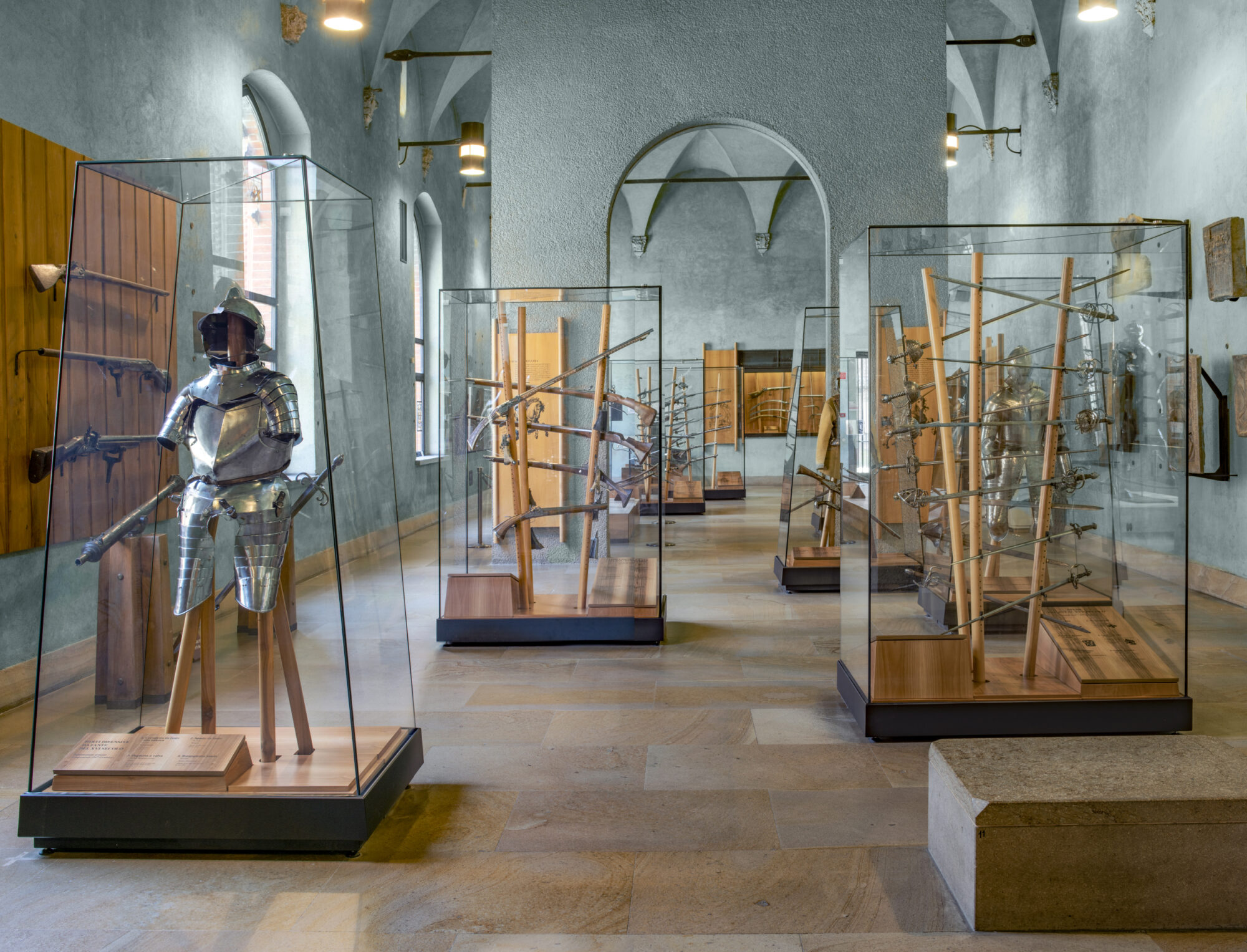 Castello Sforzesco's Armory – Display cases retrofitting and ...