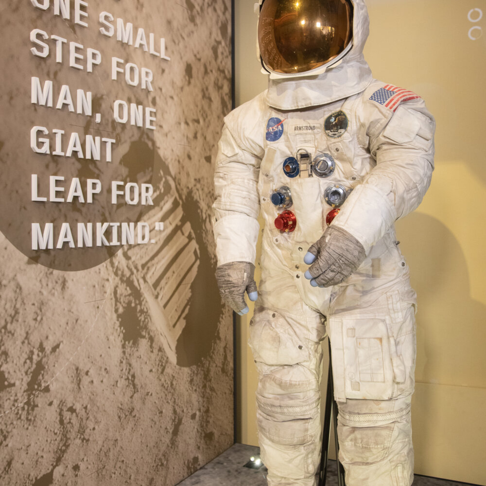 Neil Armstrong In Space Real