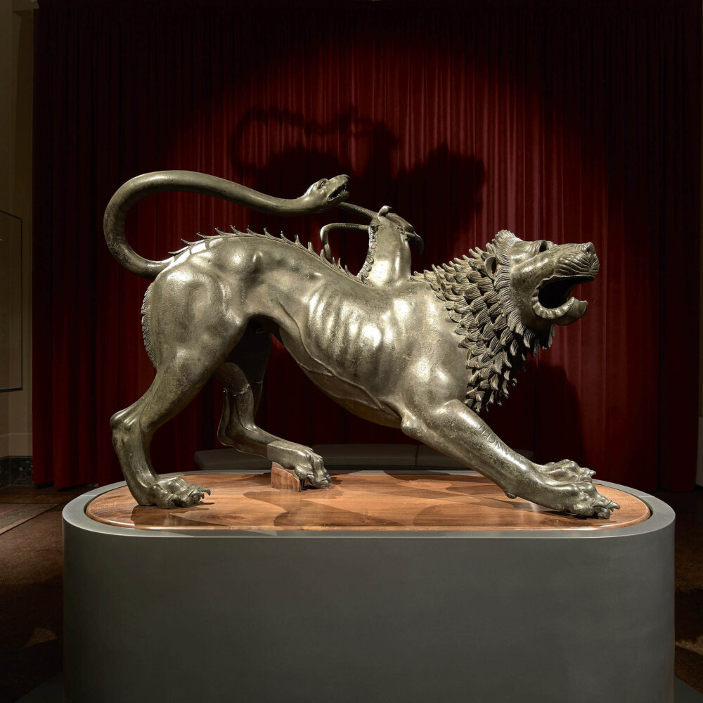 The National Archaeological Museum – Sala della Chimera - Projects ...